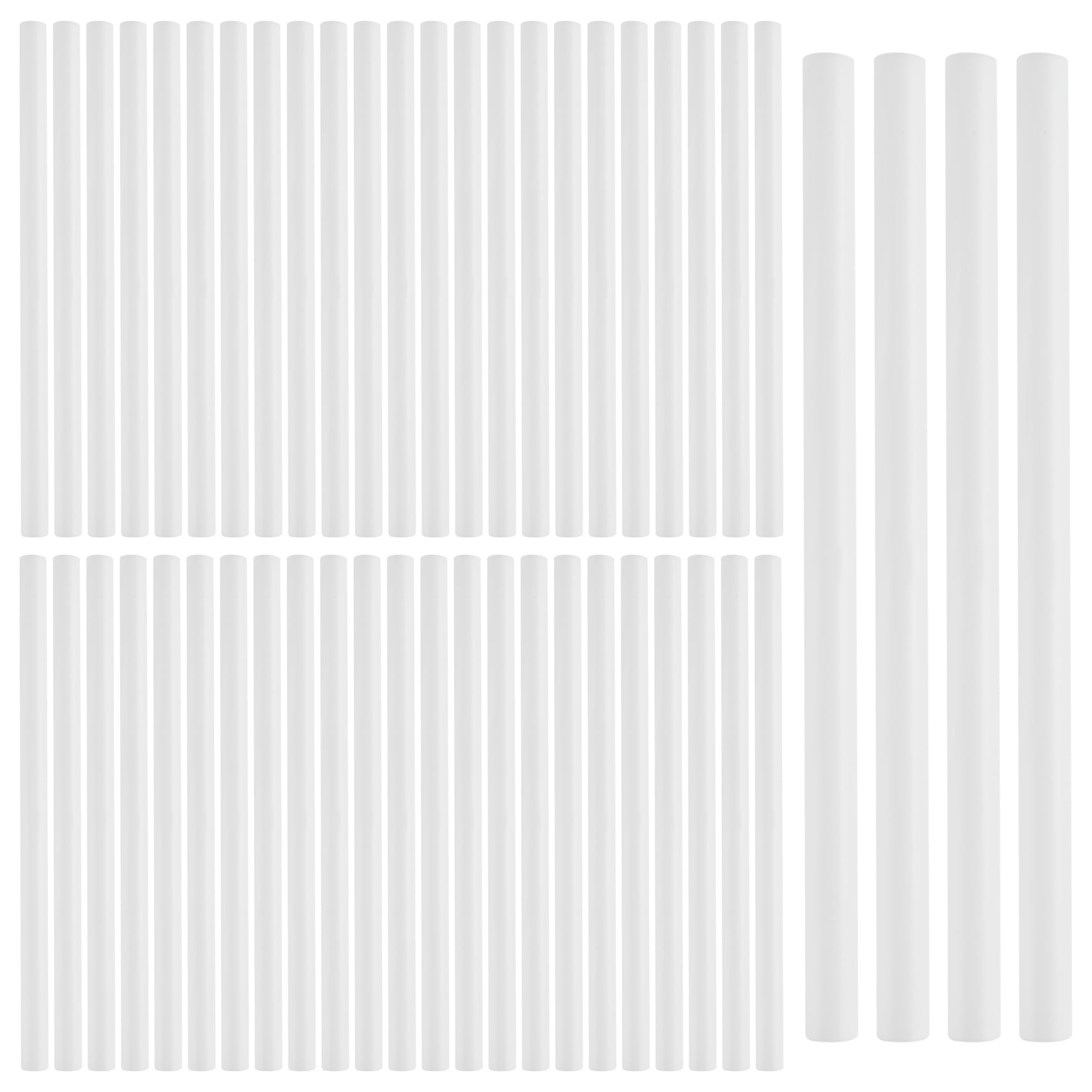 50 PCS Plastic White Cake Dowel Rods for Tiered Cake Construction and ...