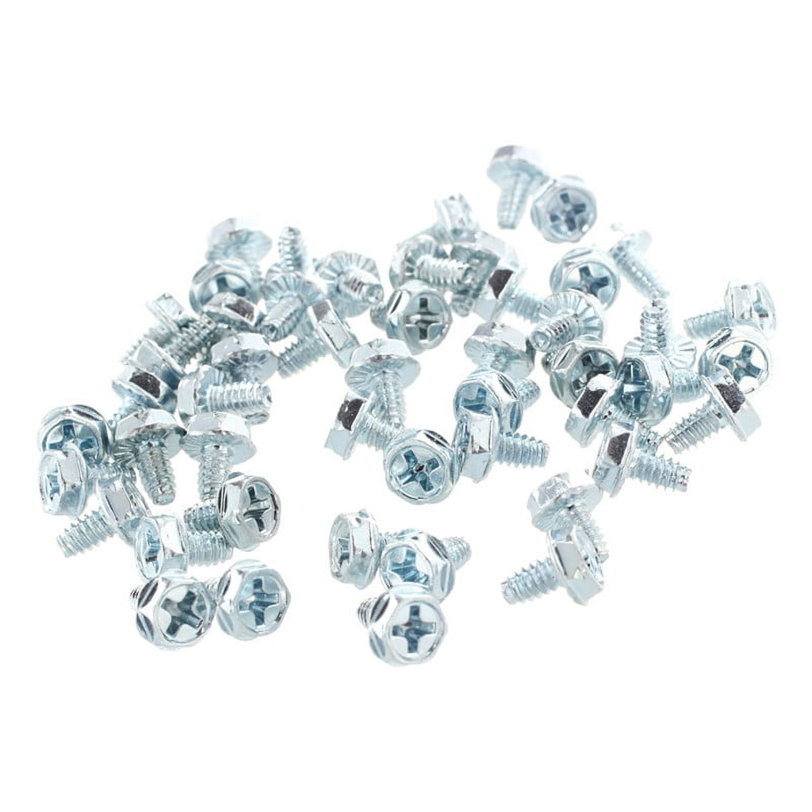 50 PCS Quadrex Head Short Computer Case Motherboard Screws - Walmart.com