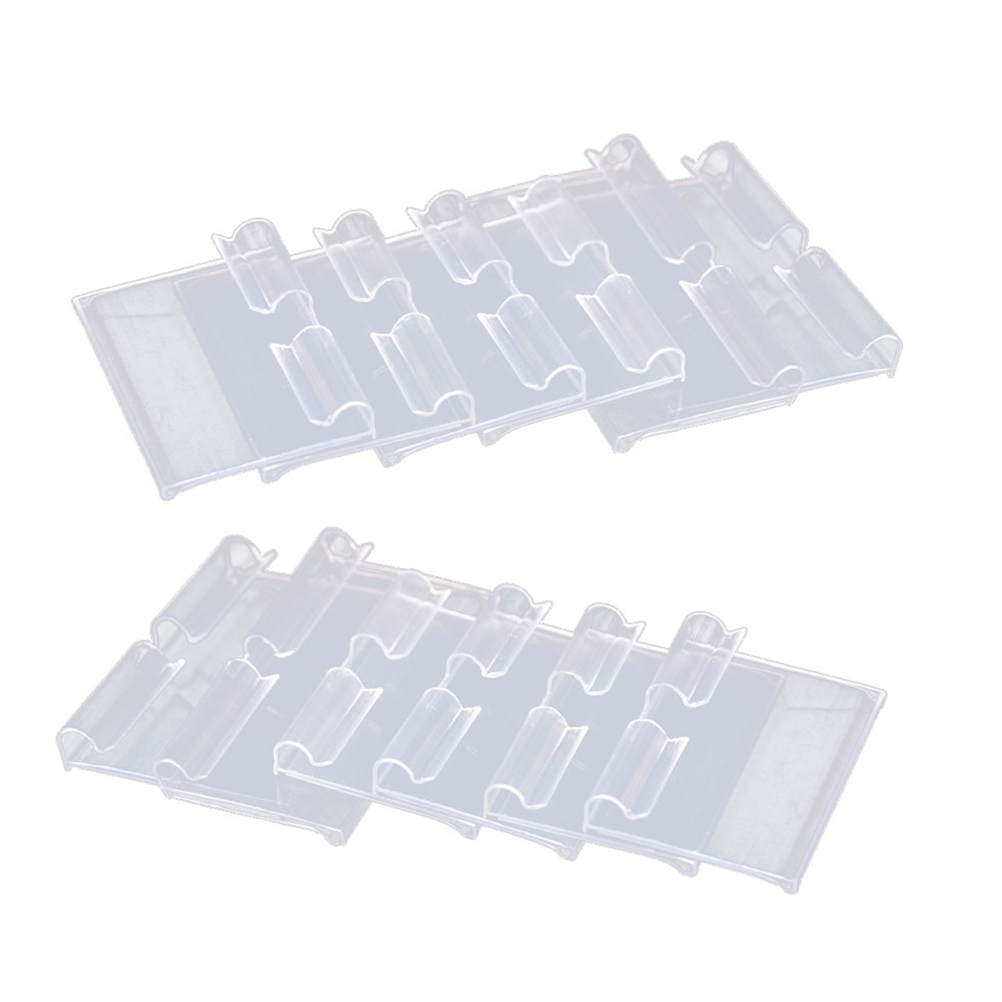 50 PCS Retail Display Tag Stands Shelf Tags for Wire Shelving Removable ...