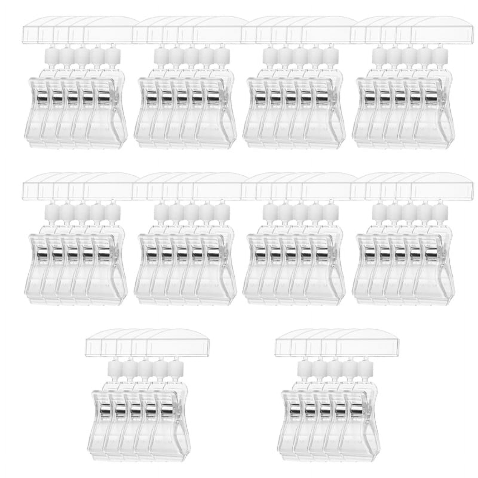 50 PCS ,Sign Holder Clamp Clear, Price Sign Clip Rotatable Food Signs ...