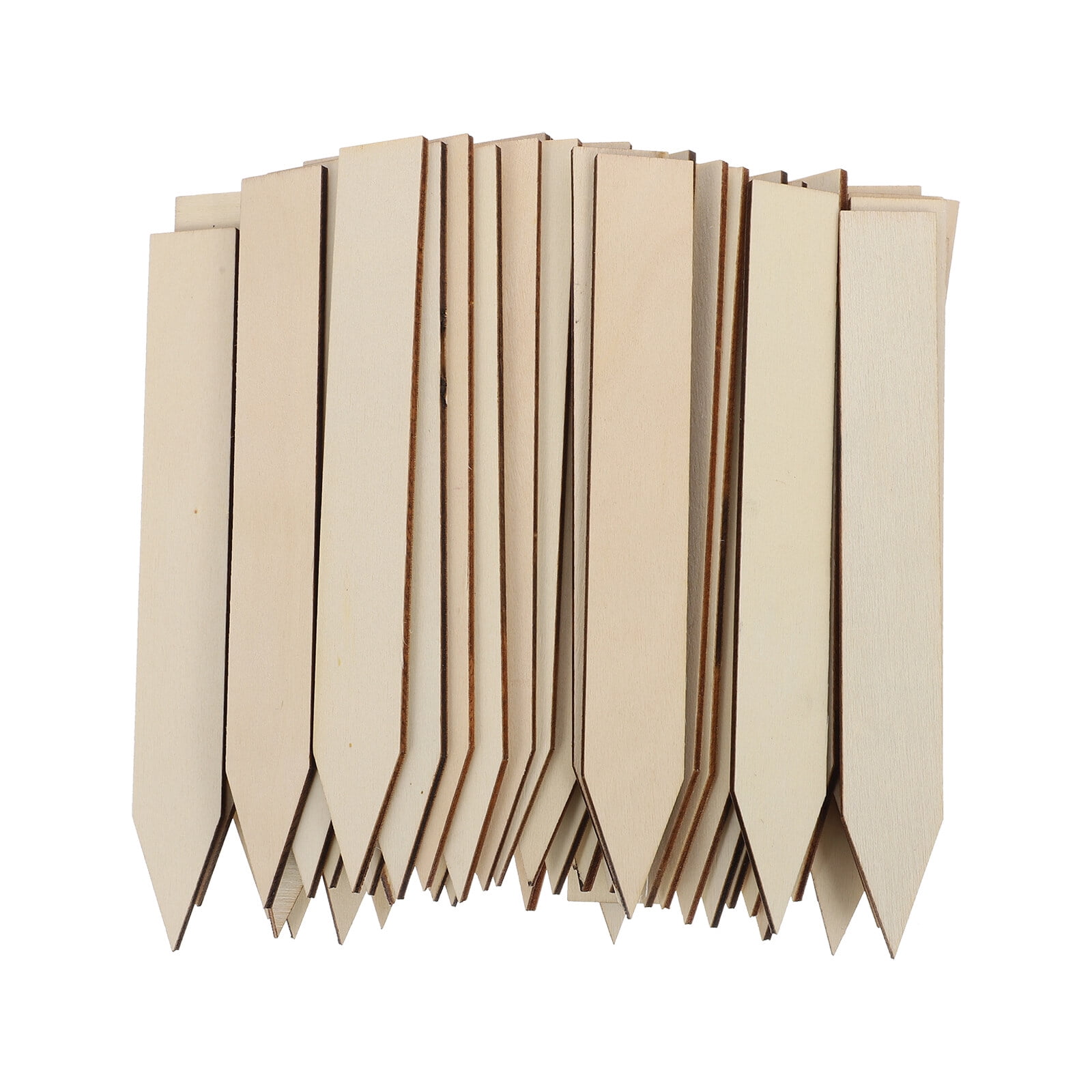 50 PCS Stake Garden Plant Markers Door Plants Succulent Planters ...