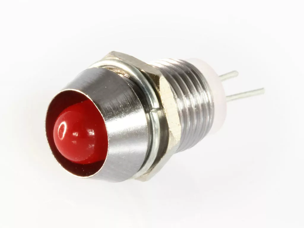 50 PCS x 5mm LED Bezel Holder Chrome Metal Pack of 50 - USA SELLER ...