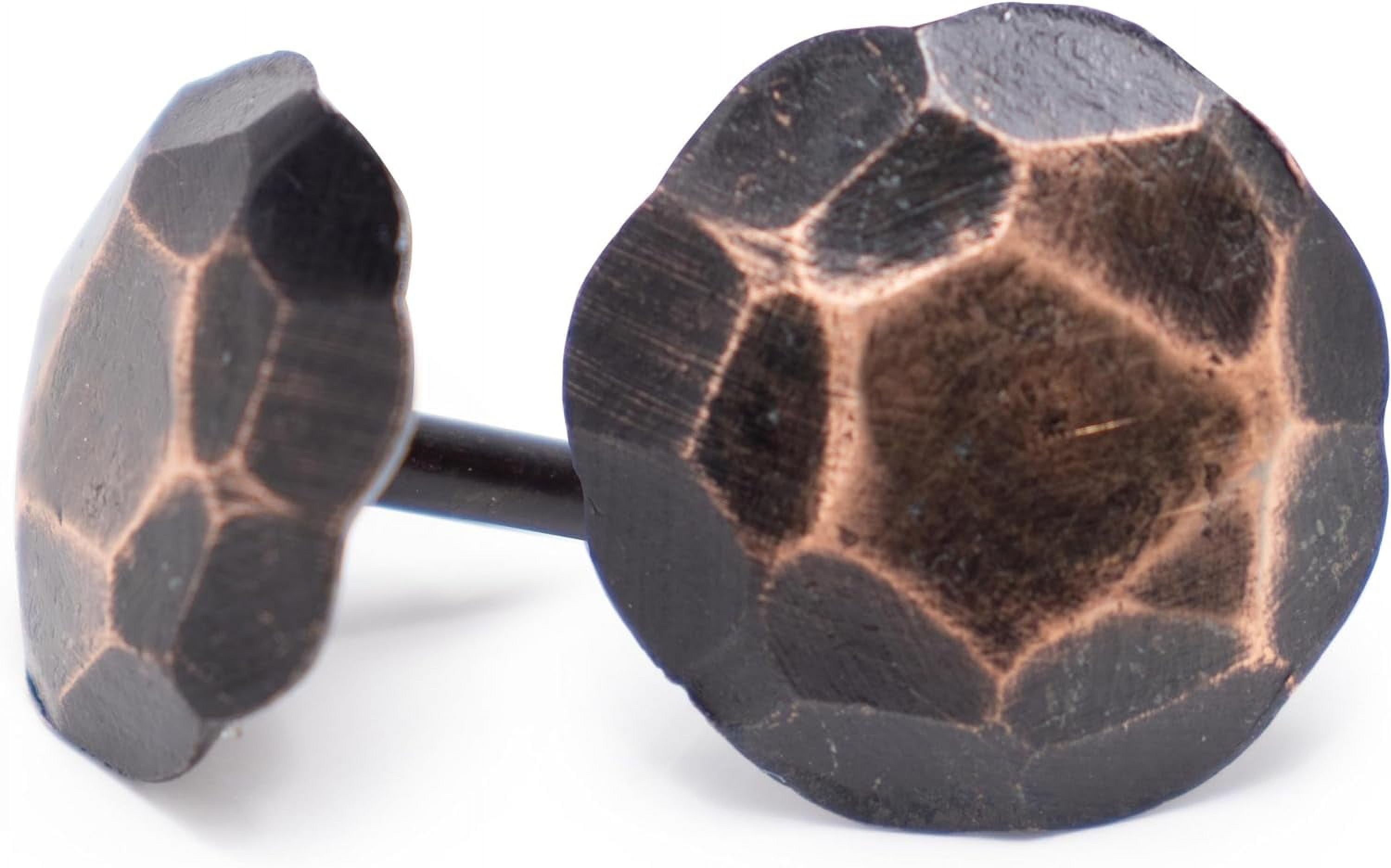 50 Pack 0.75 Inch Small Round Head Clavos Decorative Nails – Oil Rubbed ...