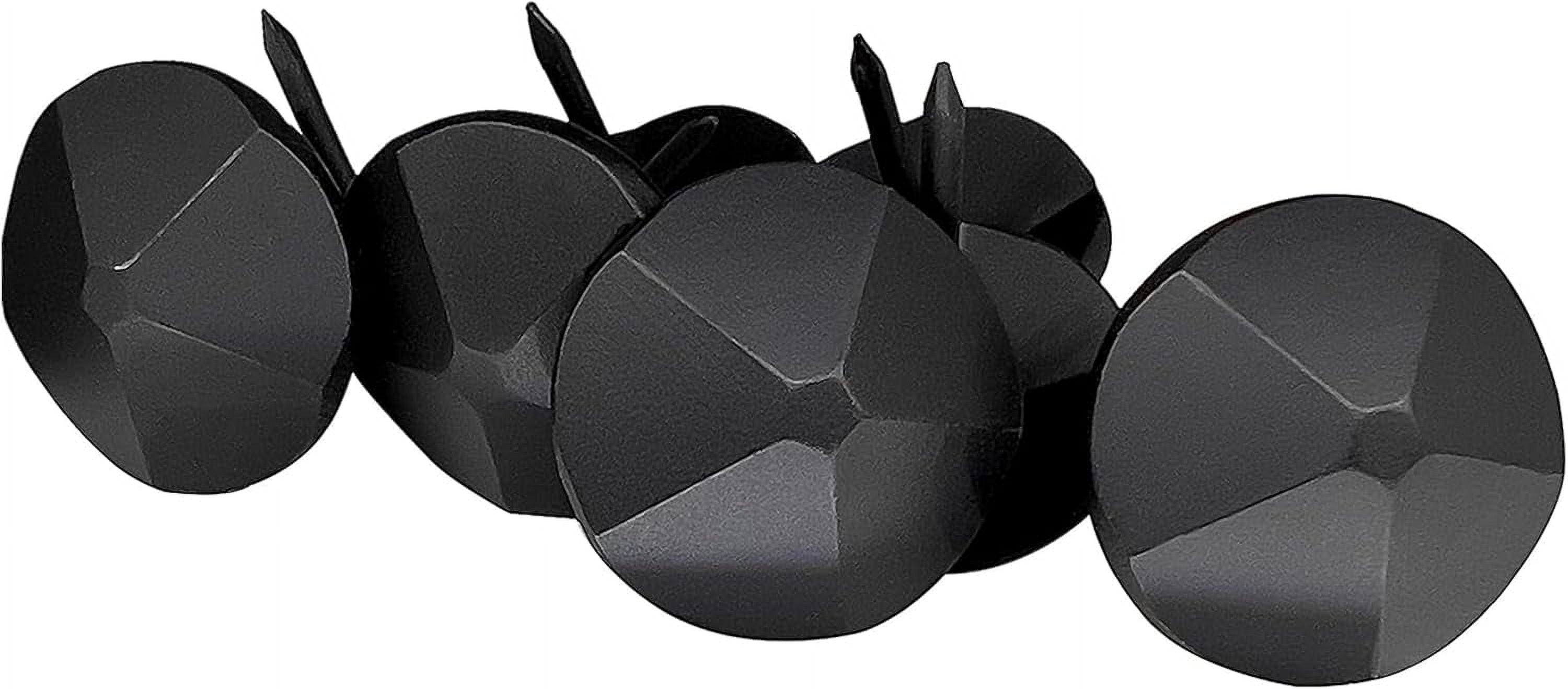 50 Pack - 1.25 Inch Iron Clavos - Decorative Nails - Black - Upholstery ...