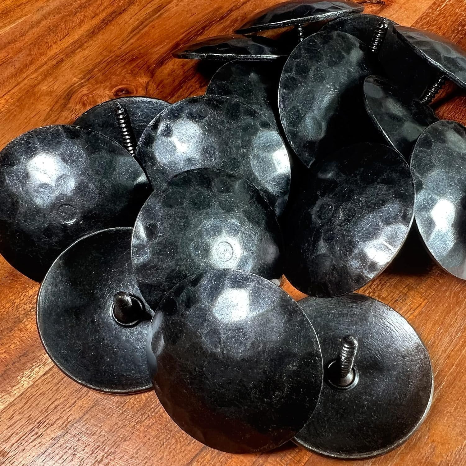 50 Pack- 1.25 Inch Iron Clavos Decorative Nails Screws Forged Hammered ...