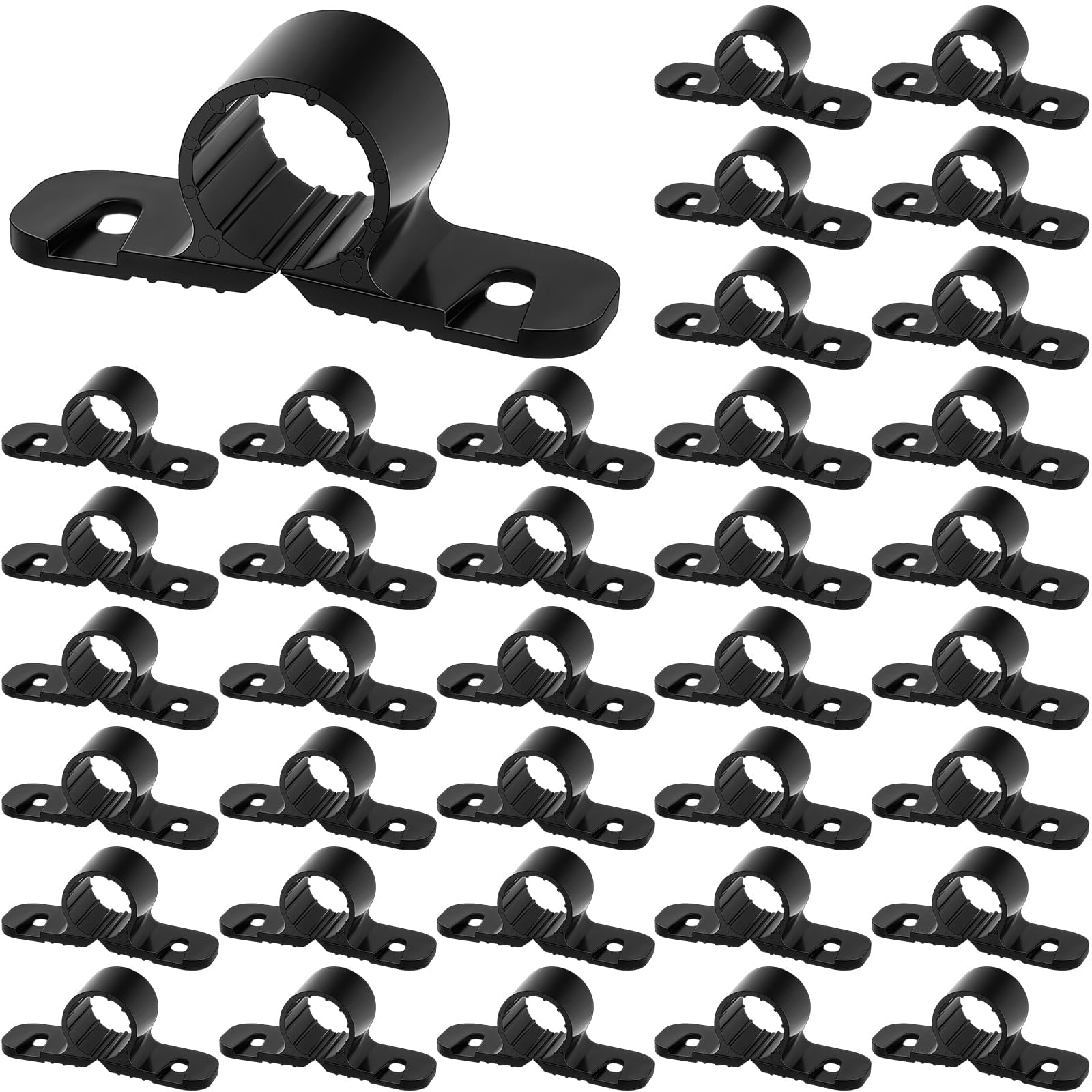 50 Pack 1 Inch Pipe Supports Suspension Clamp Pipe Clamps Pex Clamps ...
