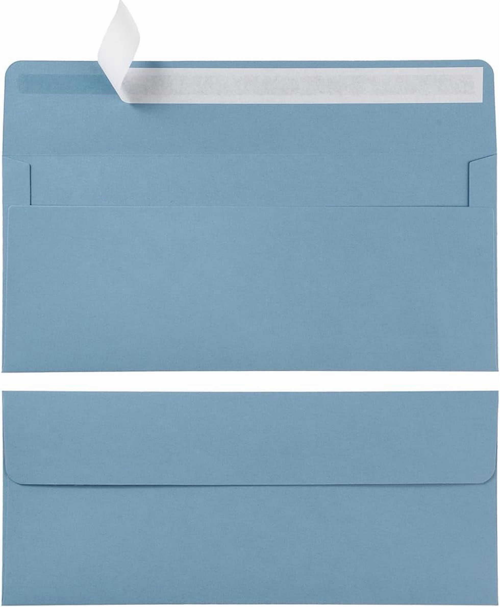 50 Pack #10 Business Envelopes Self Seal 4x9 Standard Envelopes for ...