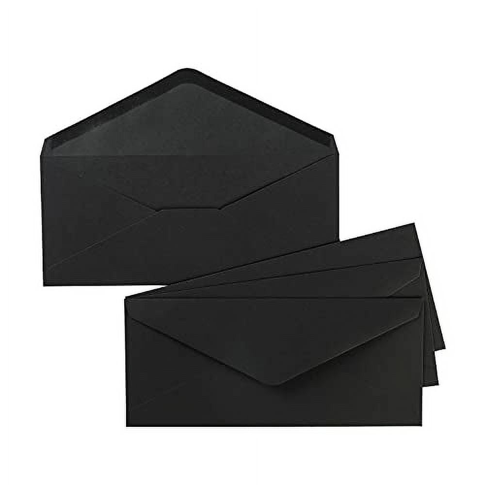 50 Pack #10 Business Envelopes Standard V Flap Invoices Envelopes for ...