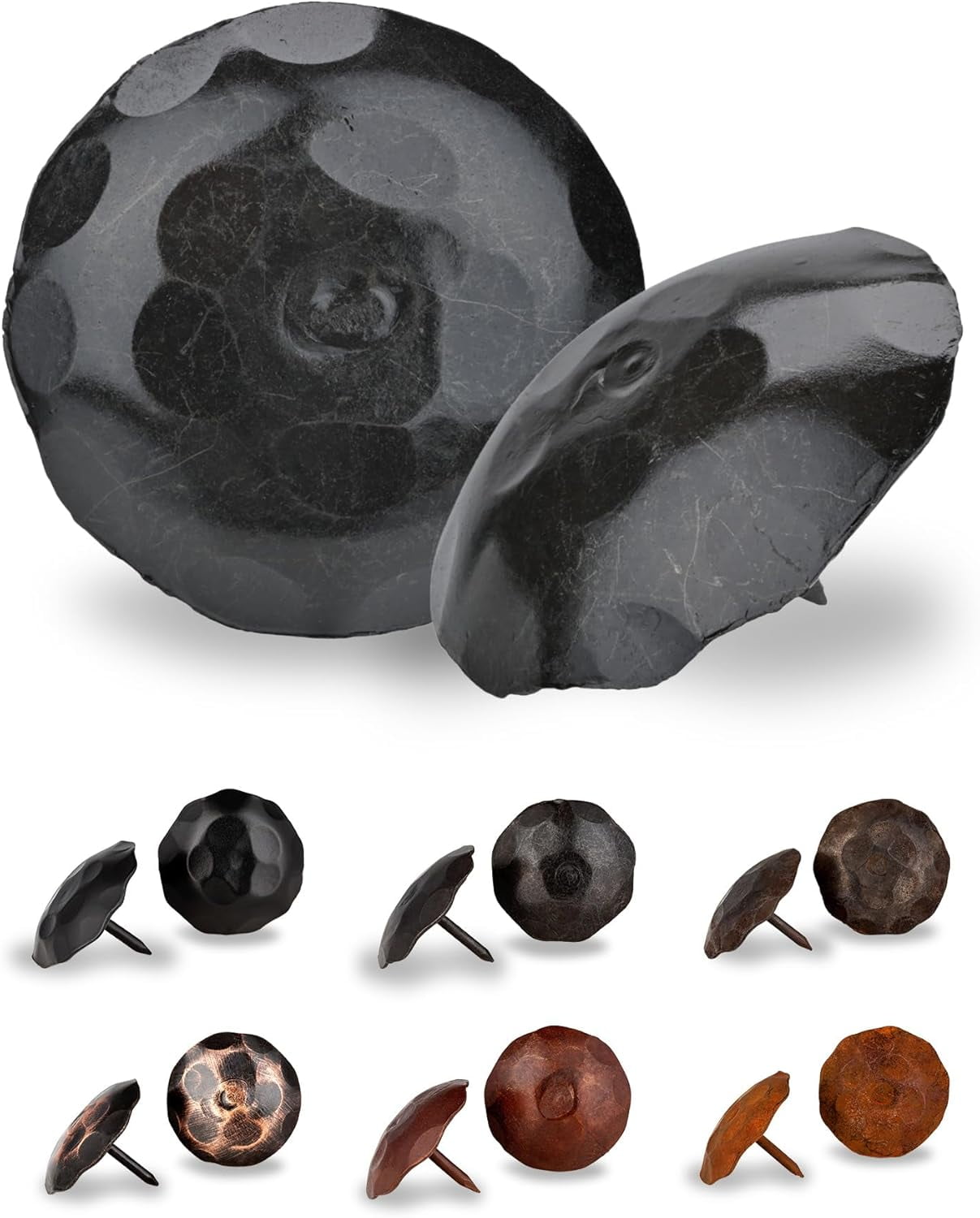 50 Pack 2 Inch Large Round Head Clavos Decorative Nails – Unfinished ...