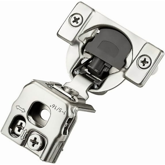 50 Pack 25 Pairs 1-5/16 Inch Overlay Soft Close Hinges for Kitchen ...
