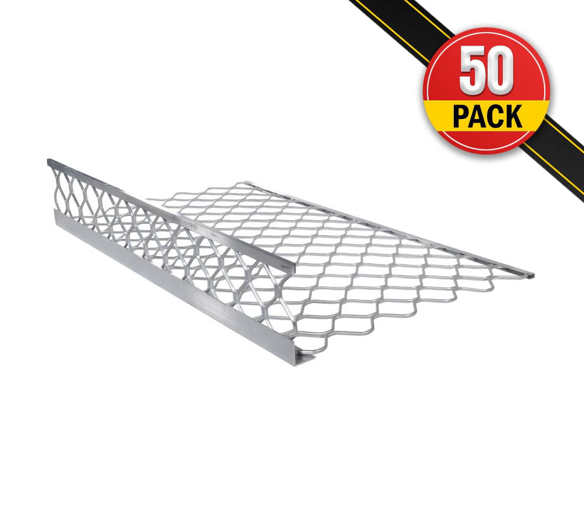 (50 Pack) 40"x24" (Drop) Aluminum Mesh Brick Guard Corner Protector - L ...