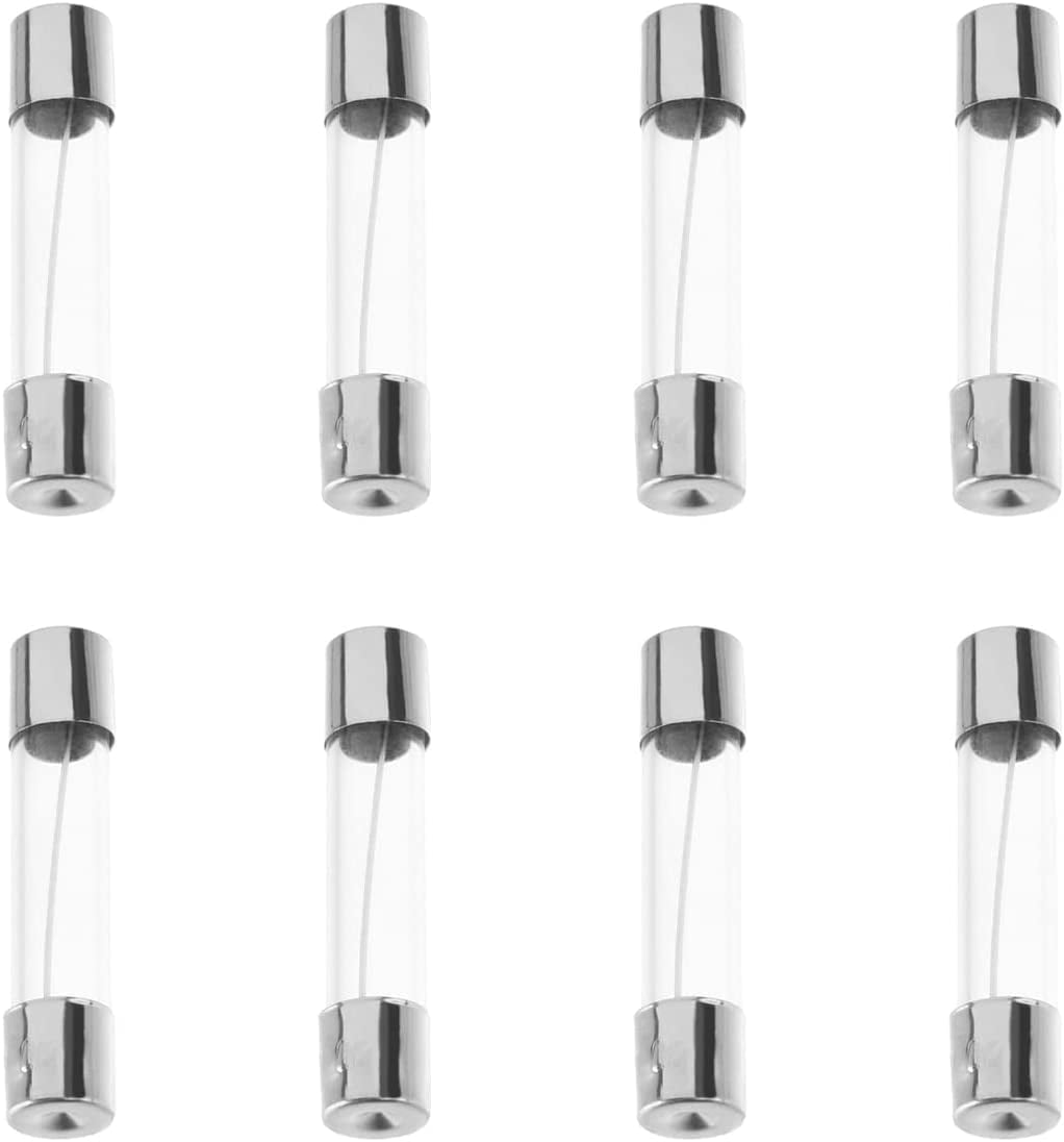 50 Pack 6 X 30MM 3A Fast-Blow Fuse 3Amp 250V Glass Fuse Fast Acting ...