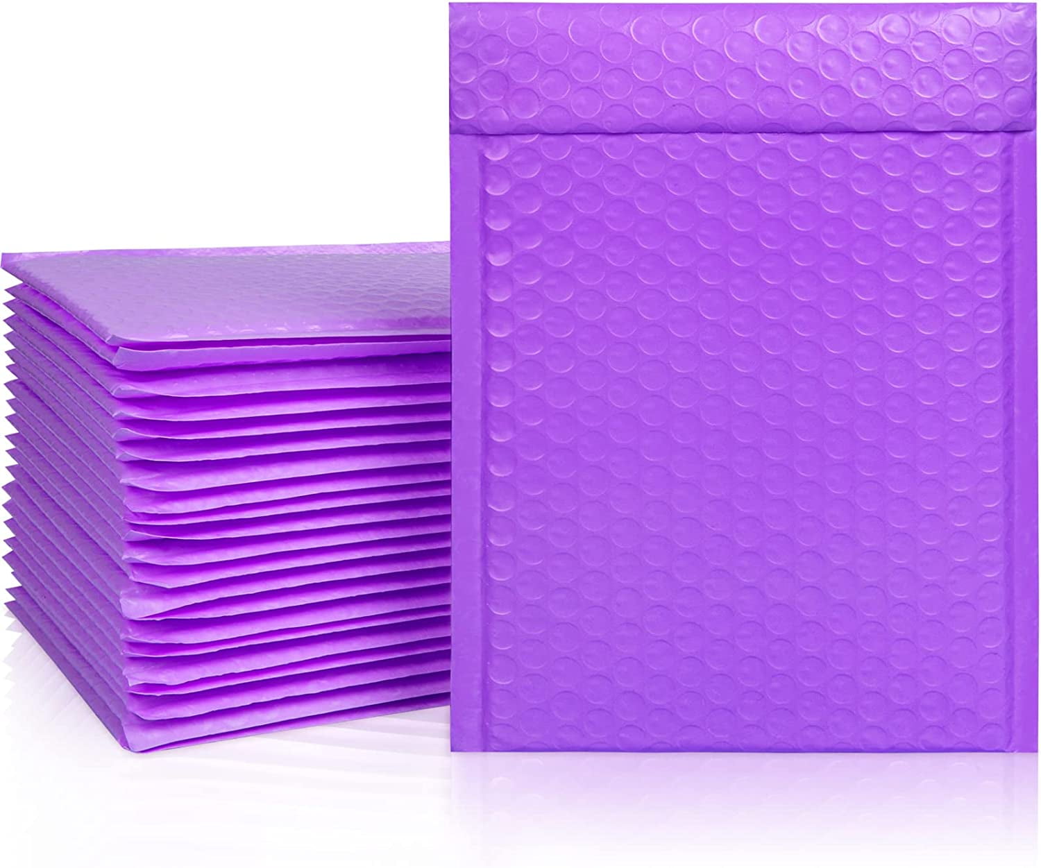 "Walmart 50 Pack Medium Plastic Bubble Mailers, 6""x10"" Self-Seal Poly ...