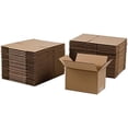 50 Pack 6x4x4 Inches Shipping Boxes, Small Corrugated Cardboard Boxes ...