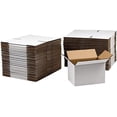 50 Pack 6x4x4 Inches Shipping Boxes, Small Corrugated Cardboard Boxes ...