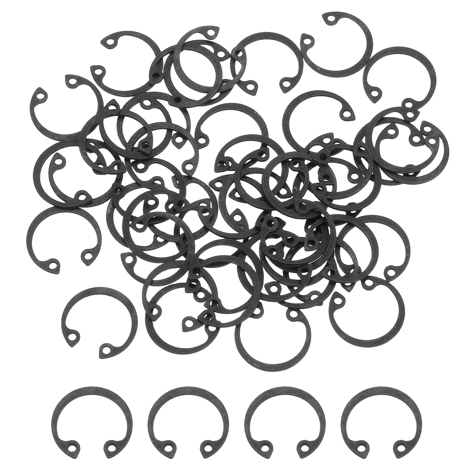 50 Pack 7/16" Internal Retaining Ring Circlip, Internal Circlip Snap ...