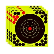 EZ Aim 12-Inch Bullseye Paper Shooting Targets for Gun Range, 13-Pack ...