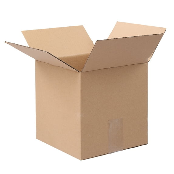 50-Pack 8x8x8 Inch Shipping Boxes - Heavy Duty Kraft Cardboard Boxes ...