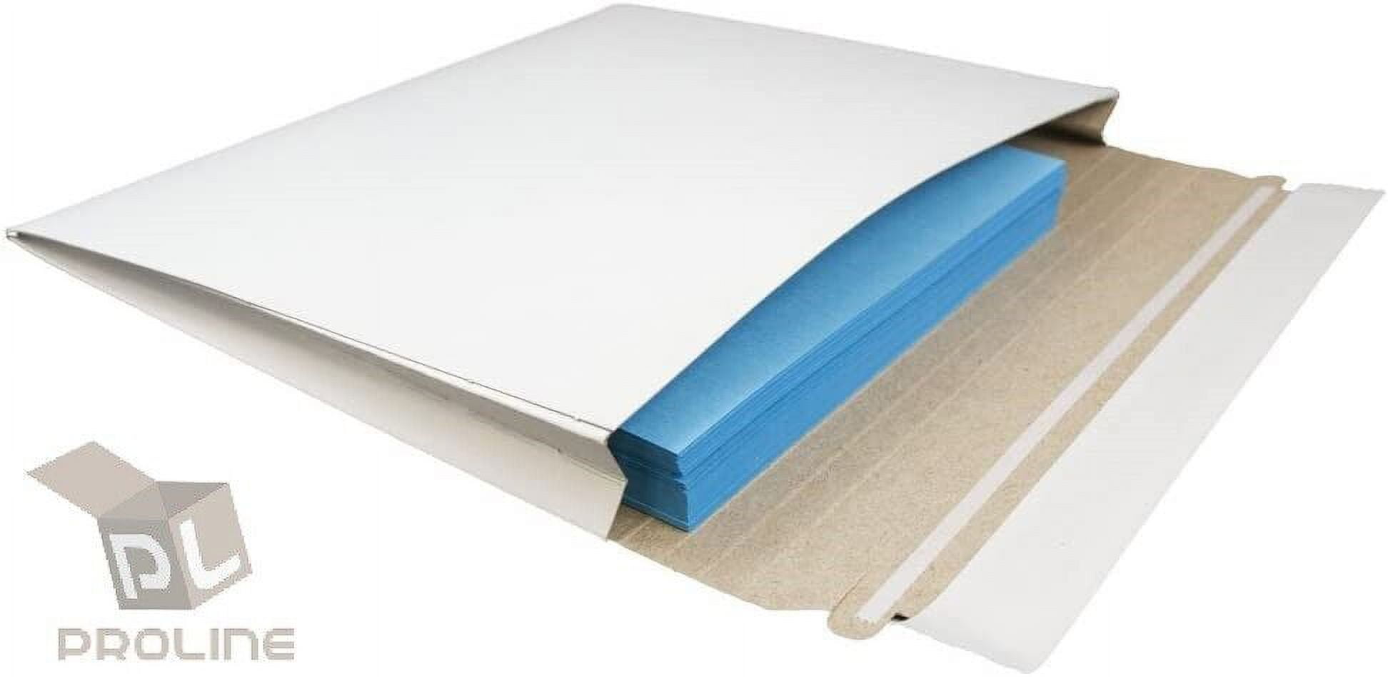 50 Pack 9.5x13 Adjustable RIGID PHOTO MAILERS ENVELOPES FLAT DOCUMENT ...