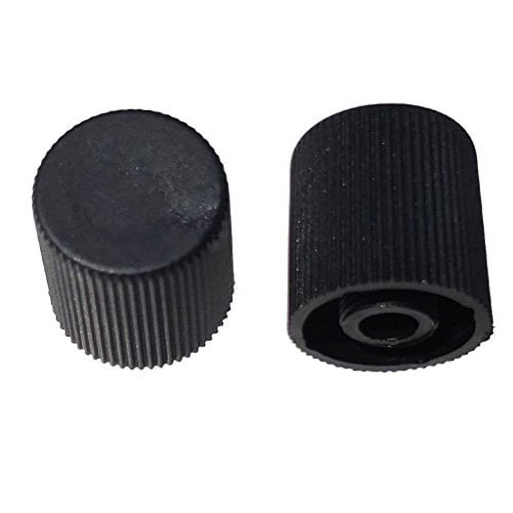 (50 Pack) A/C Service Caps M10x1.0 Thread Black “Long” High Side ...