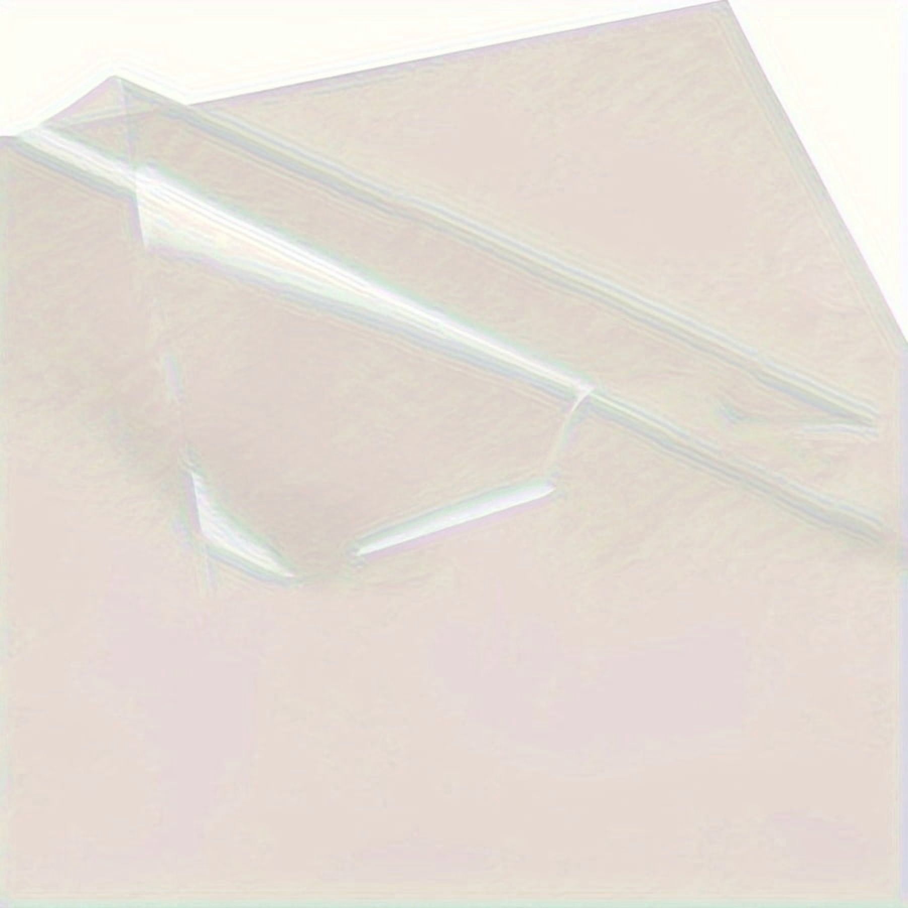50-Pack A4 PVC Waterproof L-Shaped Plastic Folders, Document Holders ...