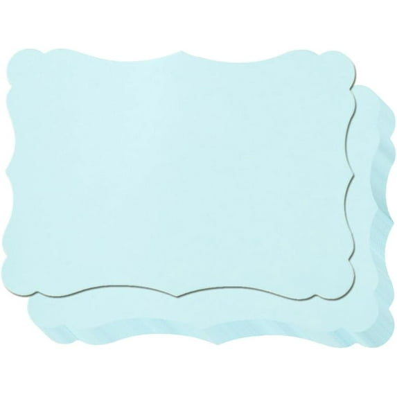 50 Pack Blank Kraft Cards Cardstock Thick Paper Brown Greeting Cards ...