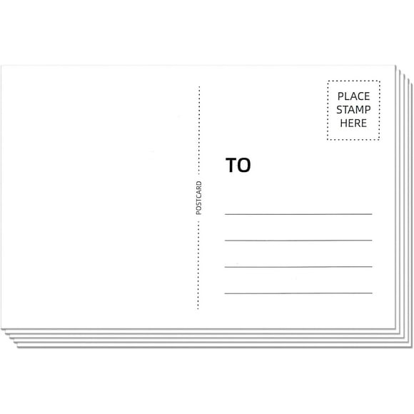 Blank Postcards