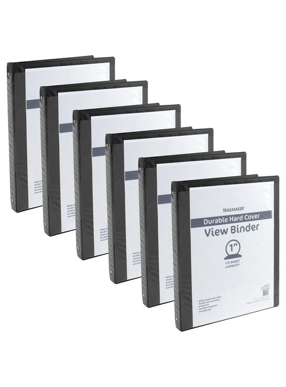 1 Inch Binders in Binder by Ring Size - Walmart.com