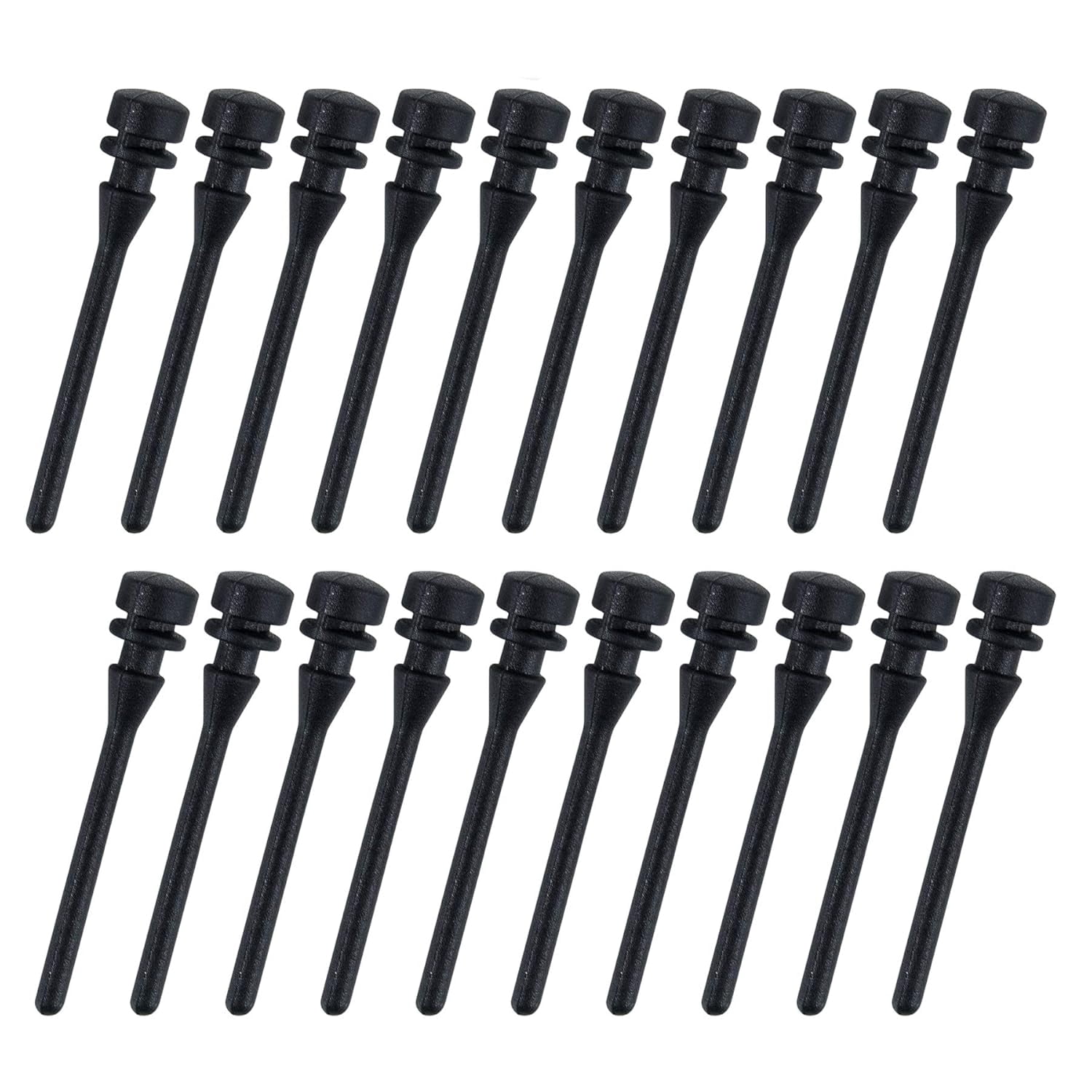 50 Pack Case Fan Soft Silicone Anti Noise Reducing Vibration Screws ...