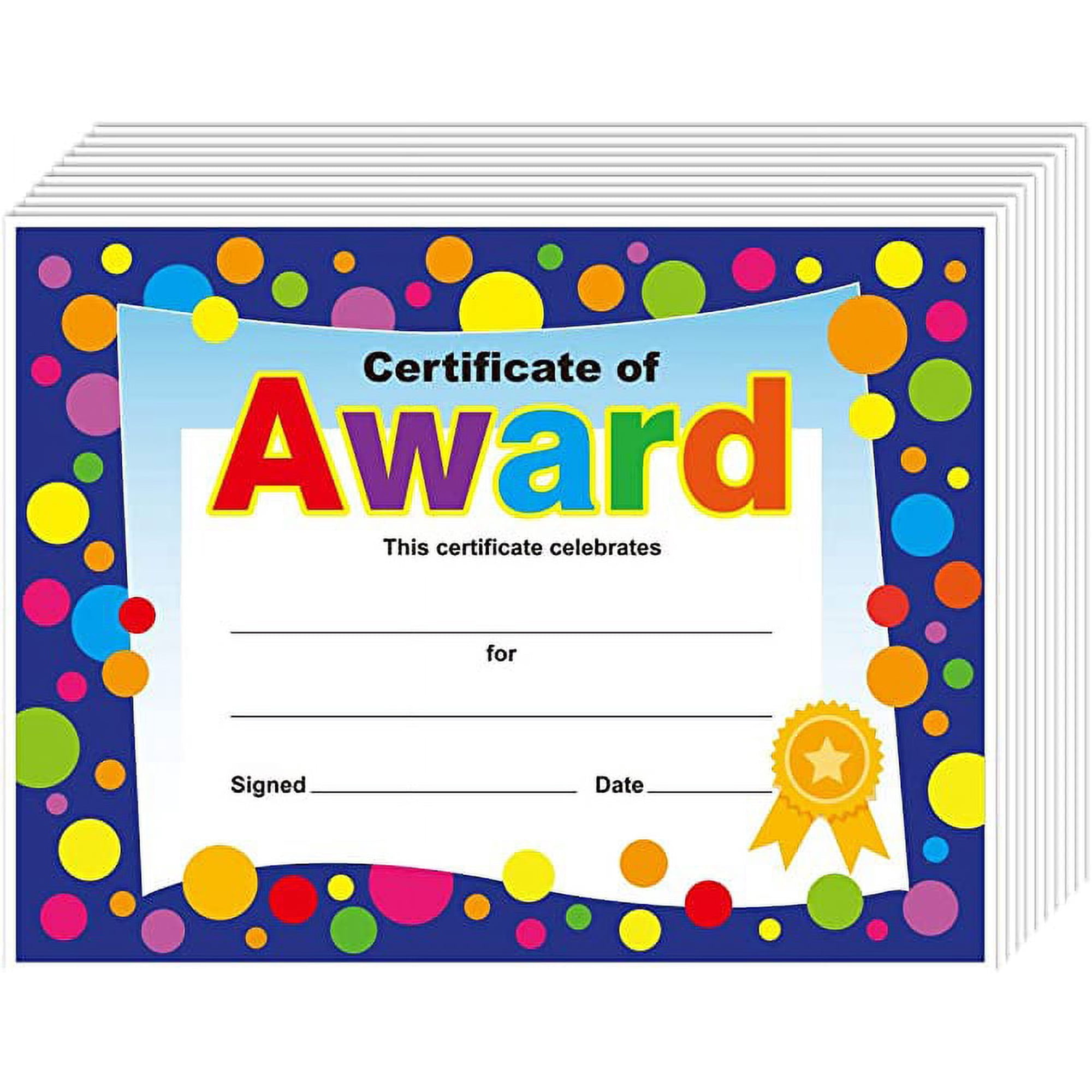 Award Template For Kids