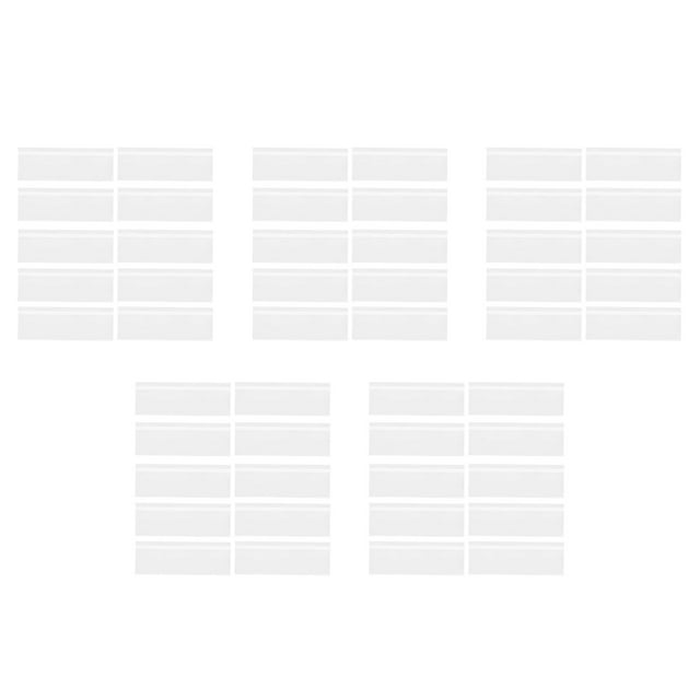 50 Pack Clear Window Fly Traps, Dual-Sided Sticky Strips, Odorless ...