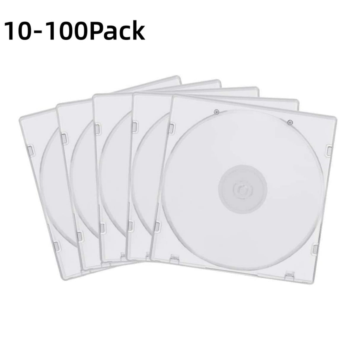‌50-Pack Compact Disc Storage Trays‌ – Space-Saving Design for Easy ...