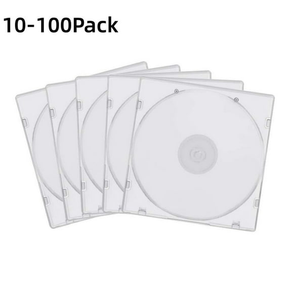 ‌50-Pack Compact Disc Storage Trays‌ – Space-Saving Design for Easy ...
