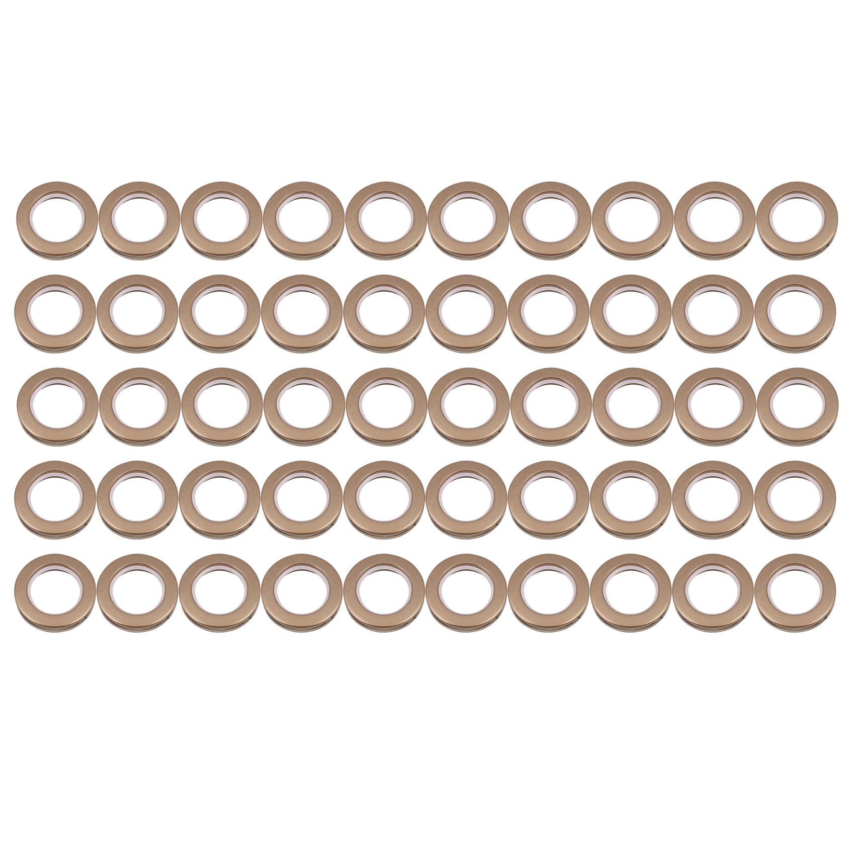 50 Pack Curtain Grommet, Inner Diameter 43mm Curtain Eyelet Rings ...