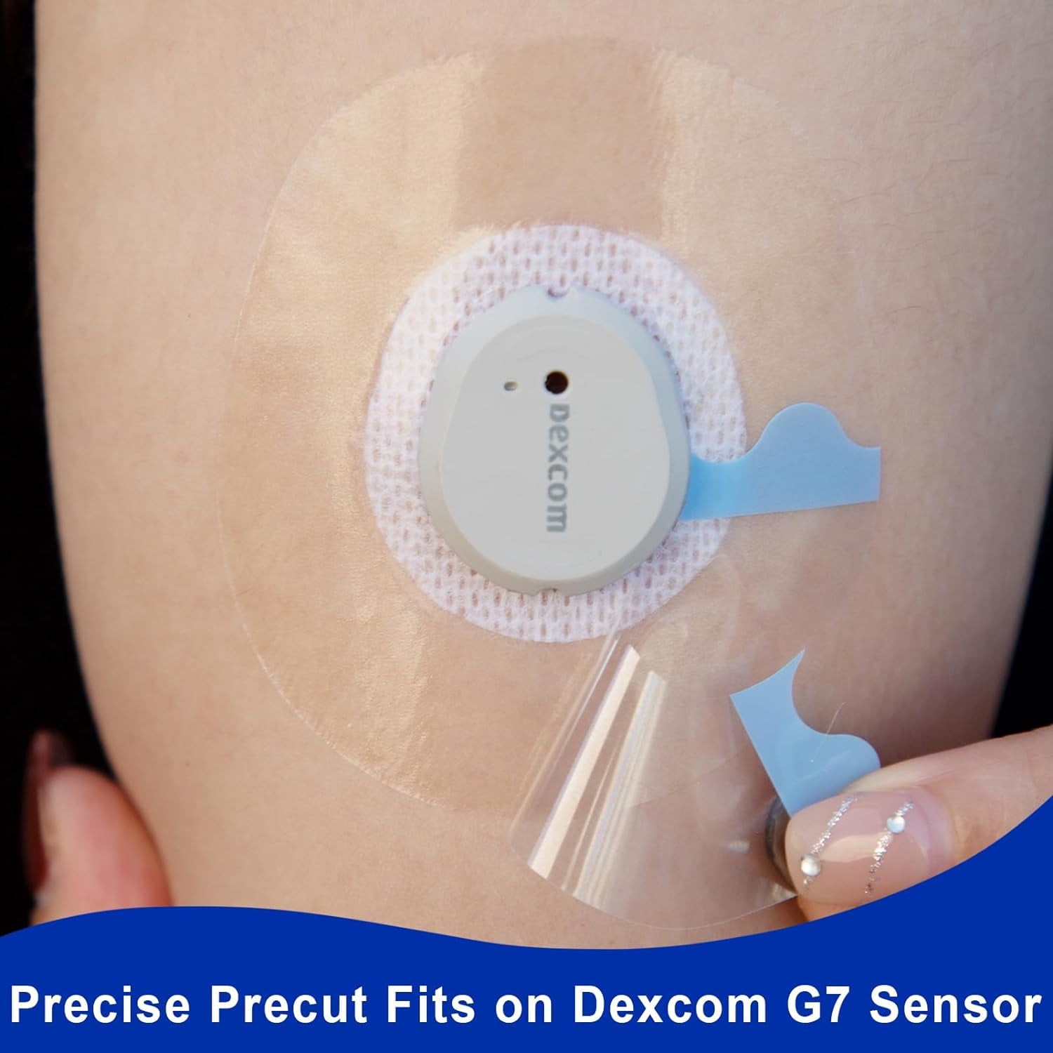 50 Pack Dexcom G7 Adhesive Patches - Waterproof & Sweatproof CGM ...