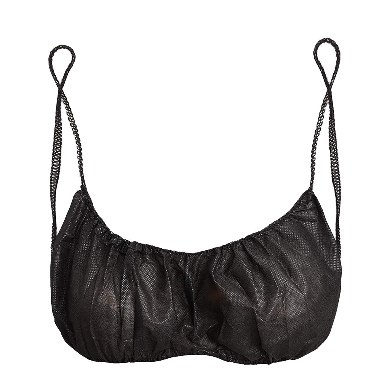 50 Pack Disposable Black Bras for Spray Tanning - Extra Large Size ...