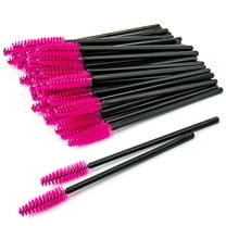 Lash Spoolie Brush 100 Pcs Makeup Eyelash Brushes Disposable Mascara ...