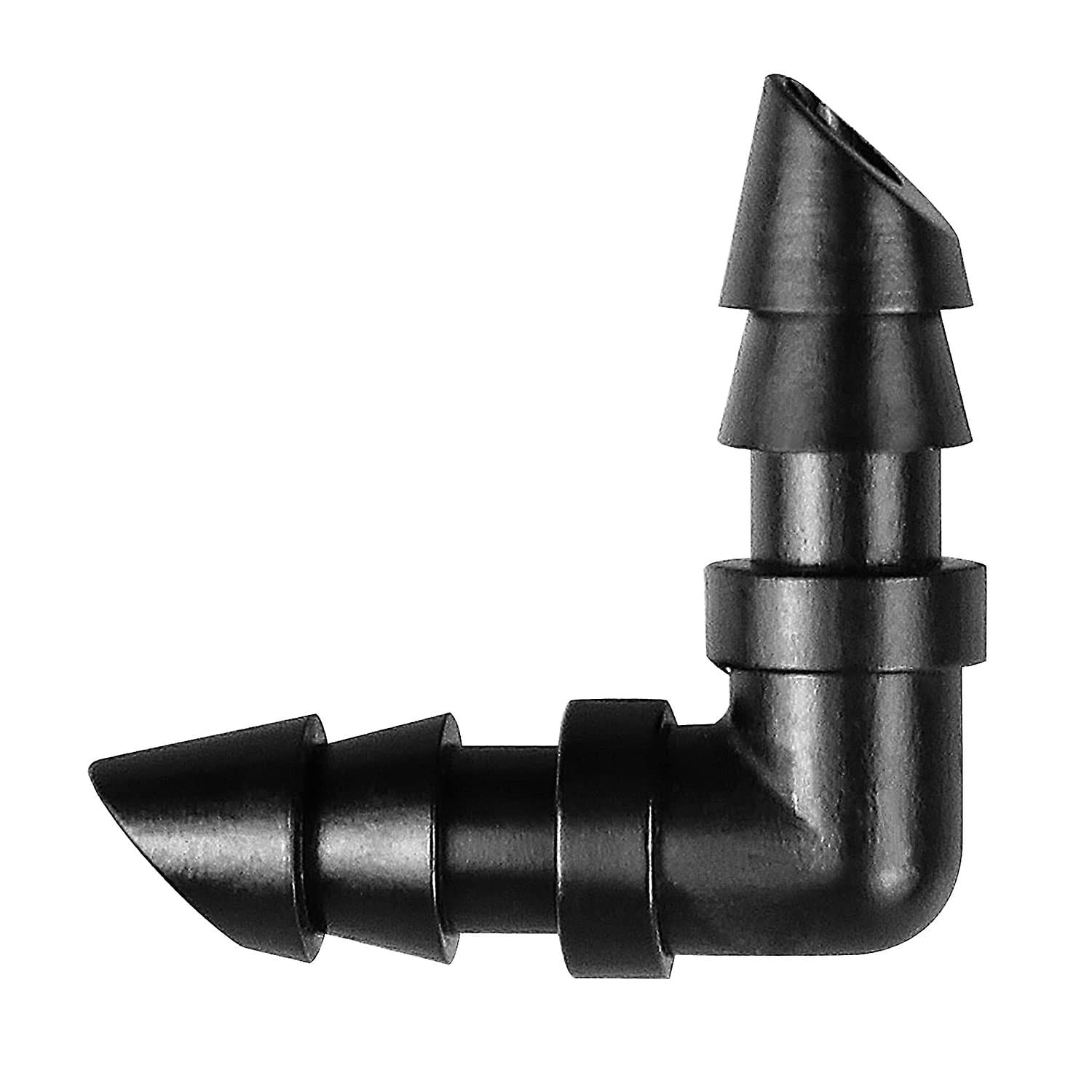 50 Pack Drip Irrigation 1/4 Barbed Elbow Fittings, Universal 1/4 Inch ...