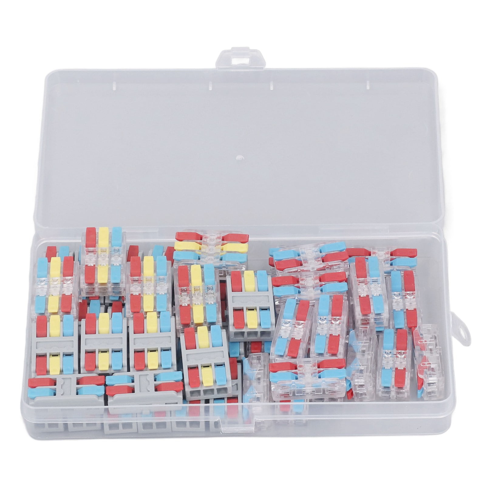 50-Pack Flame Retardant 2-3 Circuit Inline Wire Connectors, Quick ...