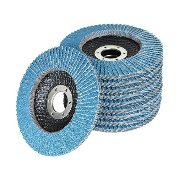 50-Pack Flap Discs 4.5 Inch 80 Grit, Angle Grinder Sanding Wheel ...