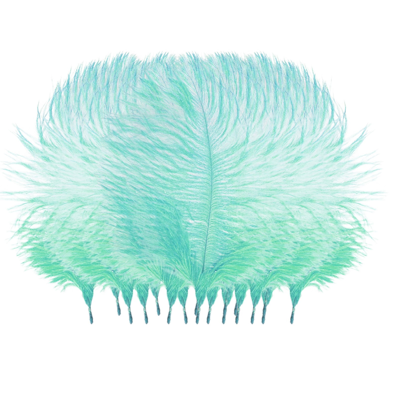 50-Pack Floating Plume Feathers, 20-25Cm Multicolor Natural Feathers ...