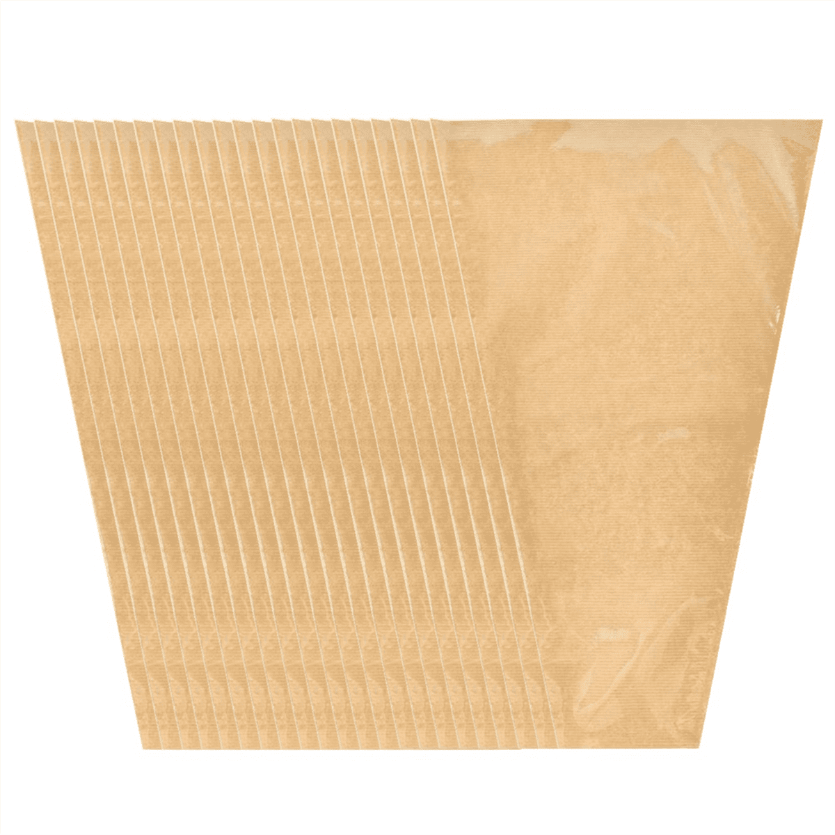 50 Pack Flower Sleeves for Bouquet, 14 X 22 Inches Wrapping Paper Bag ...