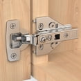 50 Pack Full Overlay Cabinet Hinges, Face Frame & Frameless Use ...