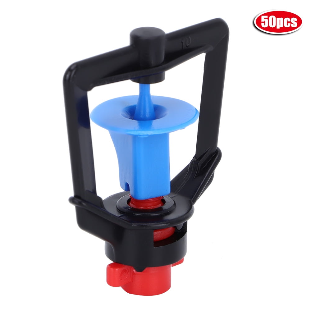 50-Pack Garden Micro Sprinkler Nozzles with Frame for Efficient ...