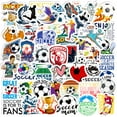 50 Pack Graffiti Football Stickers - World Cup Football Stars and Teams ...