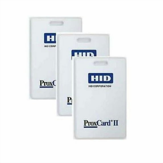 50 Pack HID 1326 Proximity Access Control Card ProxCard II Credential 1326LSSMV - Walmart.com