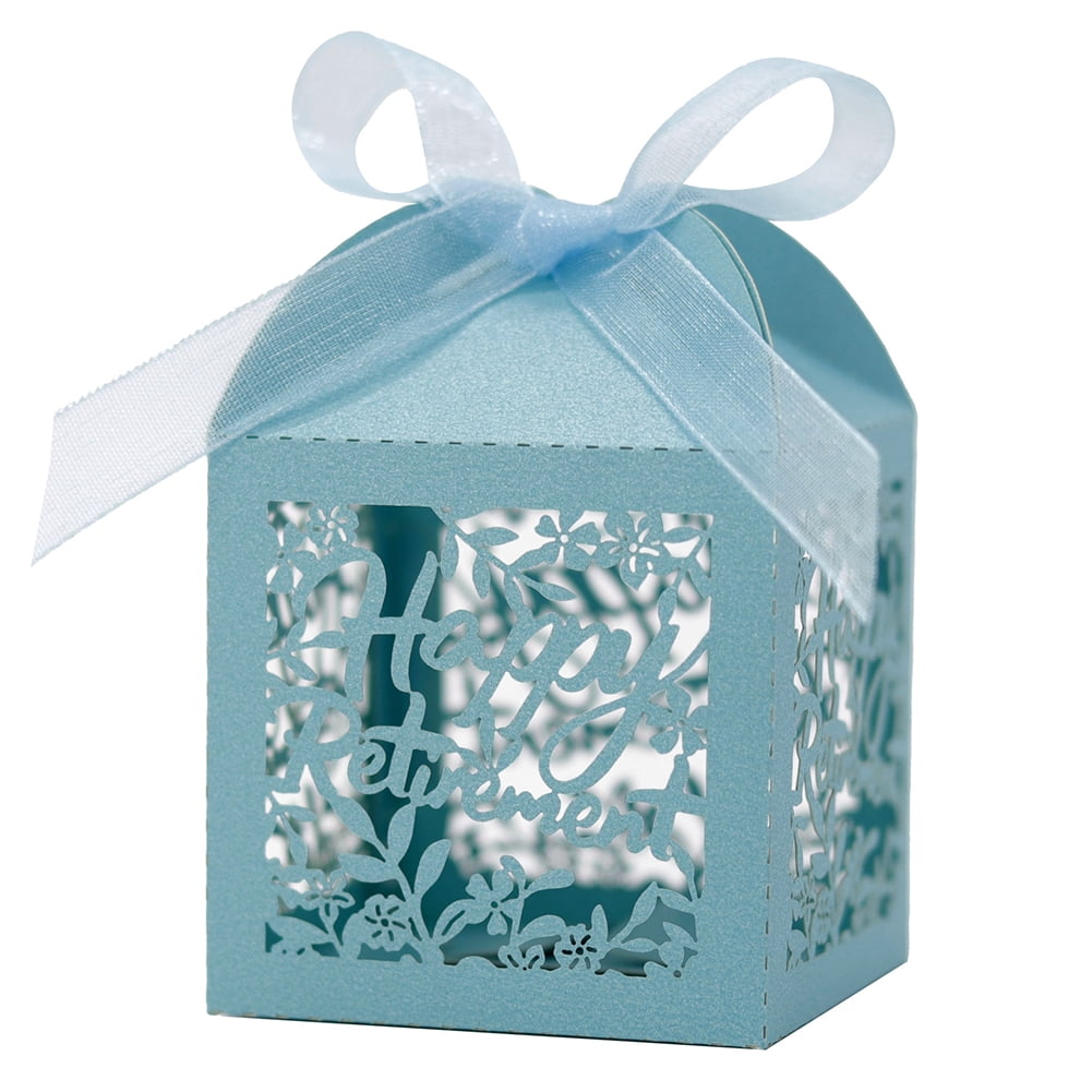 50 Pack Happy Retirement Candy Box Retirement Party Favor Boxes with ...