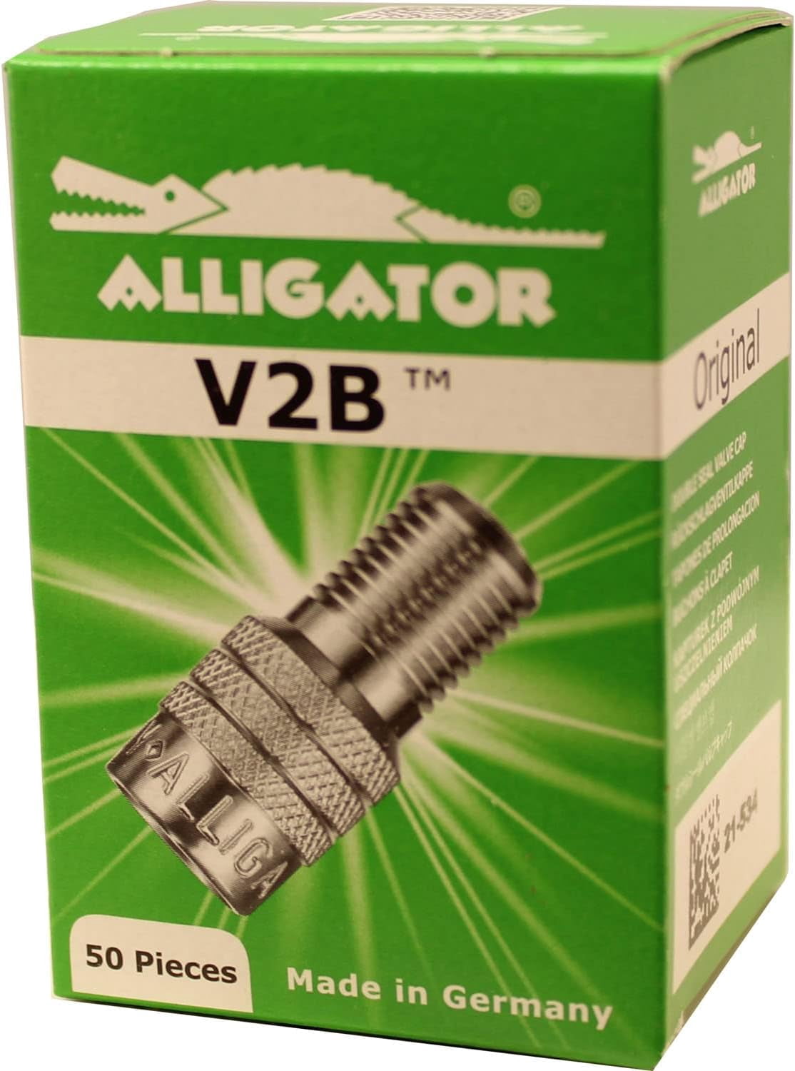 50 Pack Inflate Through Valve Stem Cap"Gator" Auto RV Semi - Walmart.com