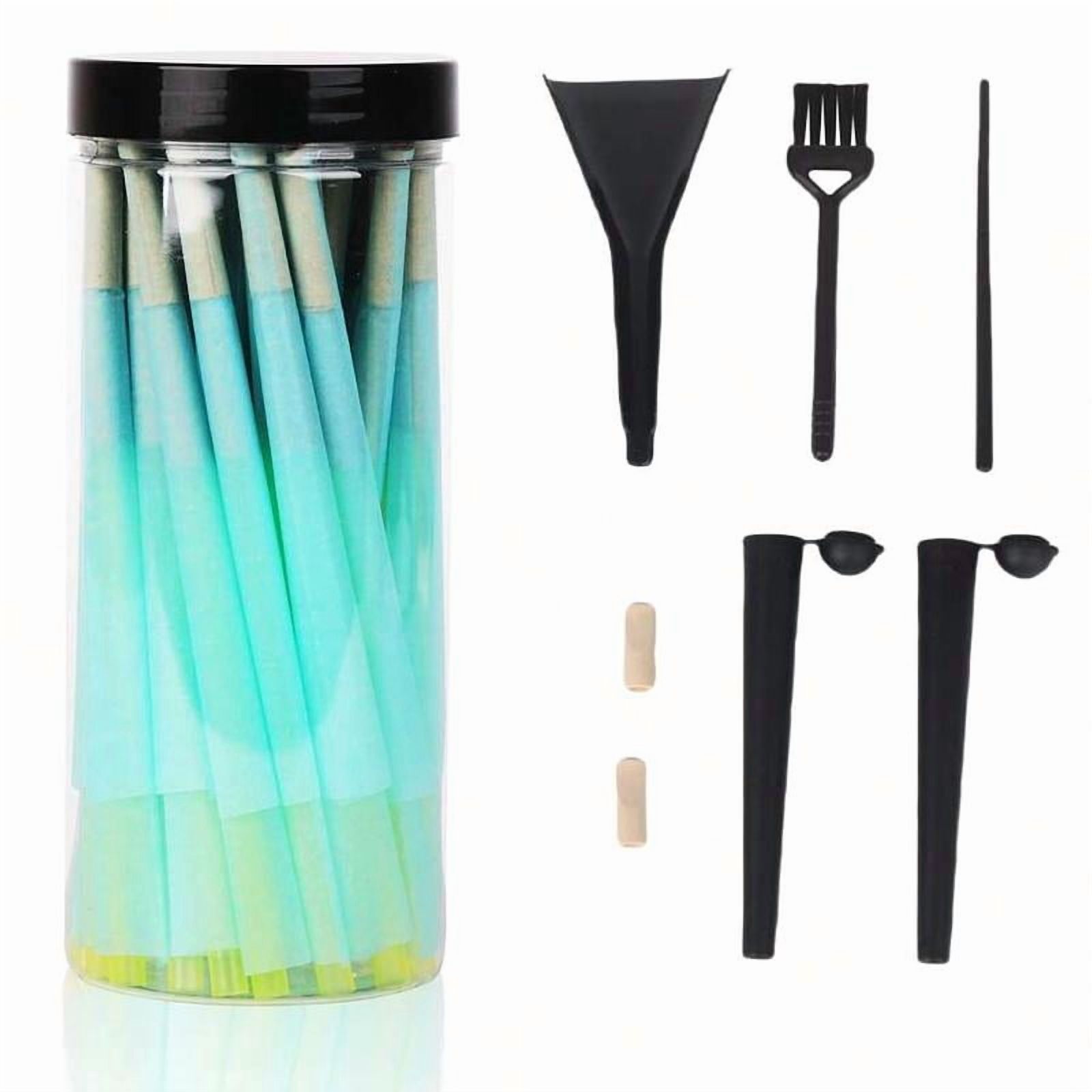 50 Pack King Size Organic DIY Craft Cones with Accessories – Complete ...