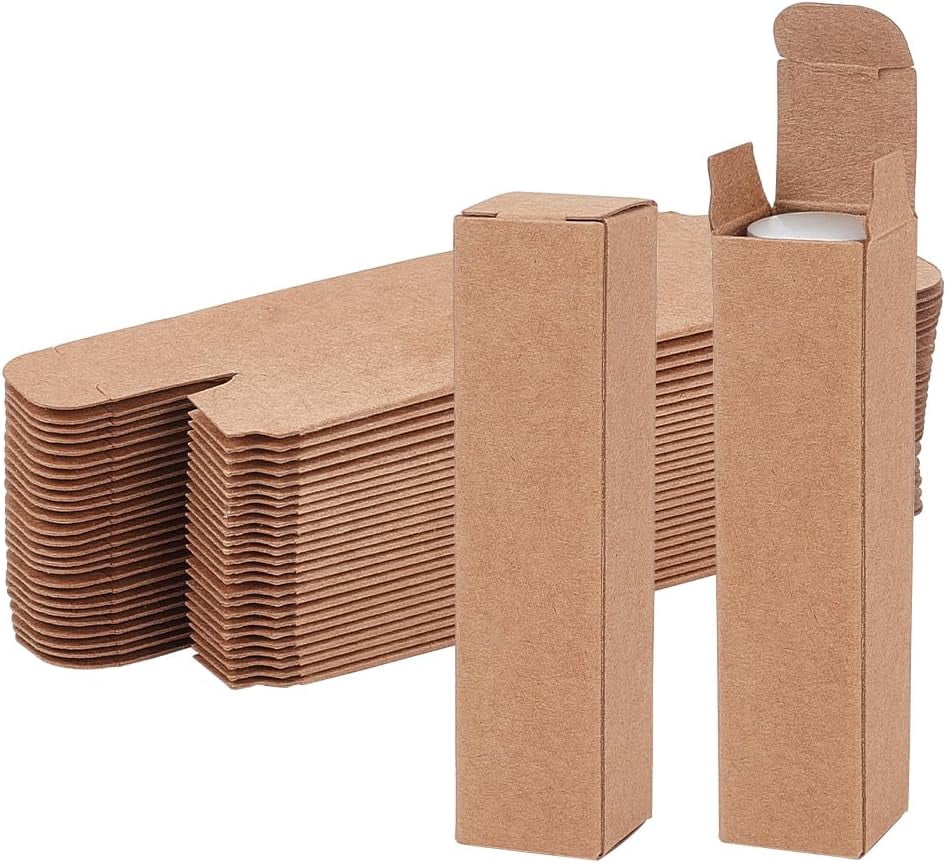 50 Pack Kraft Paper Lipstick Case Peru Rectangle Essential Oil ...